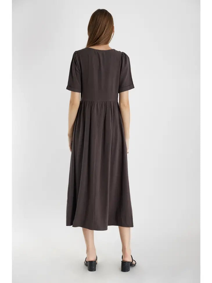 The "Clara" Linen Dress – Beloved Clothing Co.