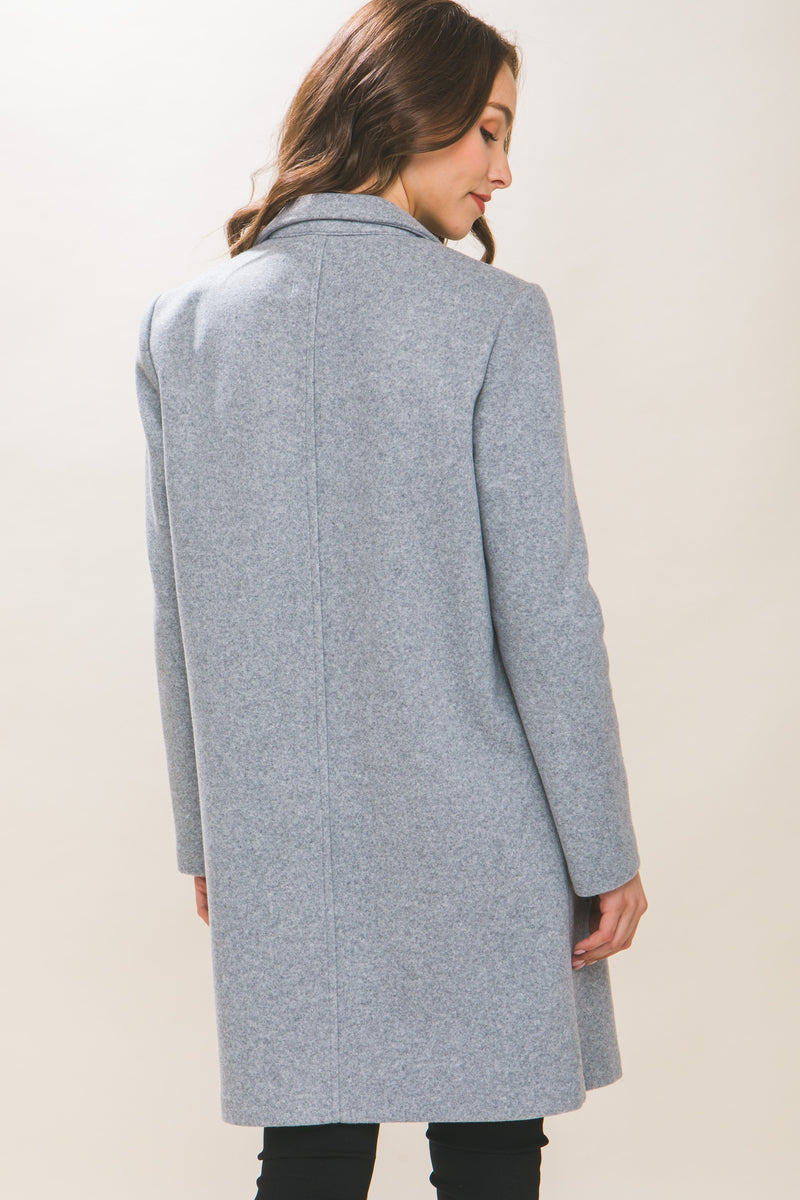 Fleece Lined Long Coat – Beloved Clothing Co.