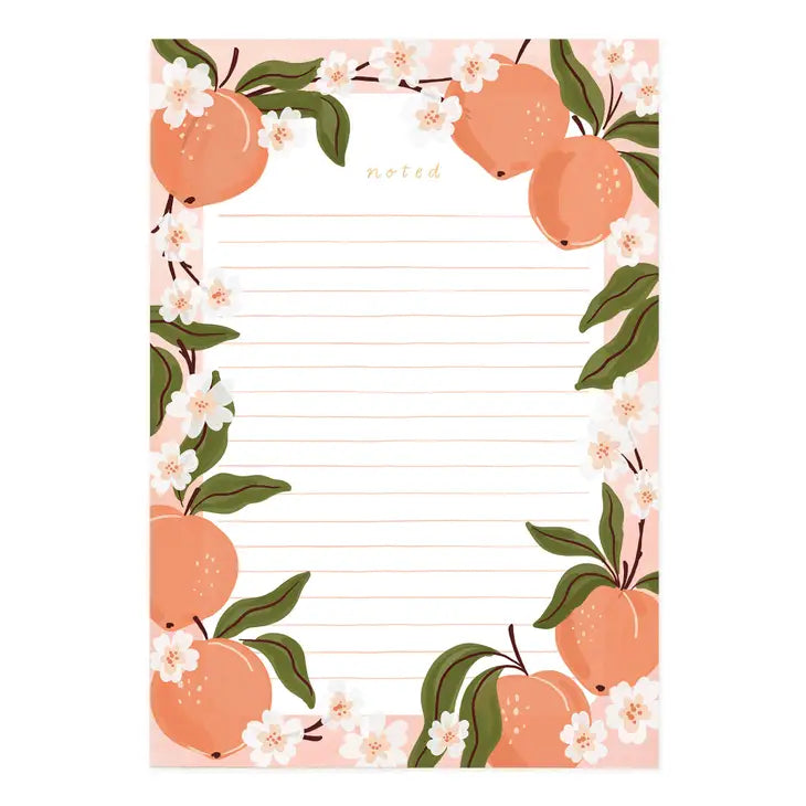 Peaches Notepad – Beloved Clothing Co.